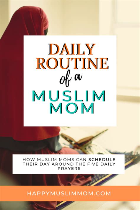 Daily Routine of a Muslim Mom
