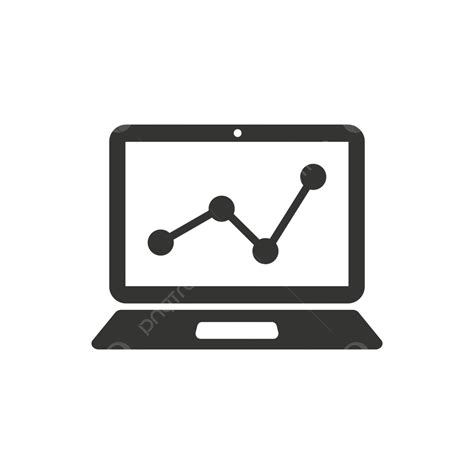 Graphical Analysis Icon Illustration Report Vector Vector Illustration