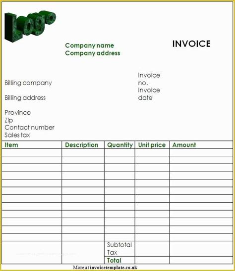 Cashboard Invoice Template