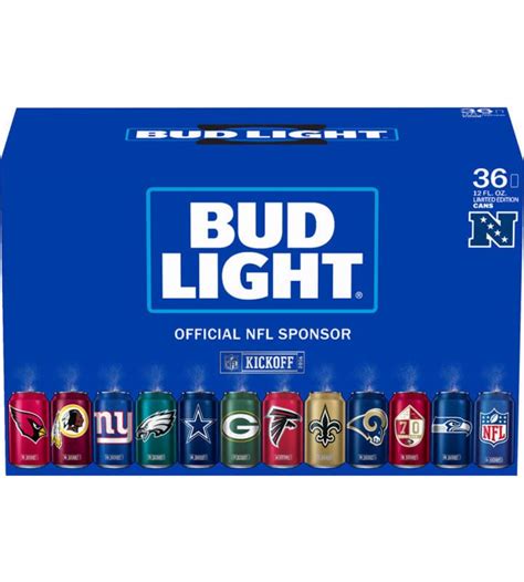 Nfl Budweiser Cans