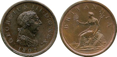 George Iii Penny 1807 Baldwins