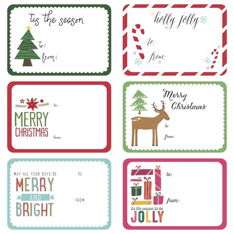 Secret Santa T Tags 10 Free Pdf Printables Printablee