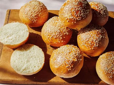 Homemade Hamburger Buns Recipe Food Network Kitchen Food Network