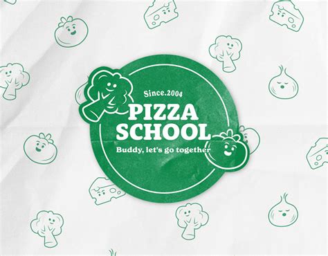 Pizza School Rebranding L 피자스쿨 리브랜딩 Behance