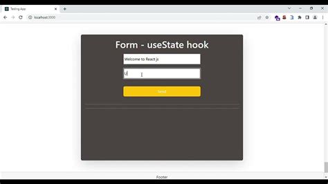 react js forms usestate youtube
