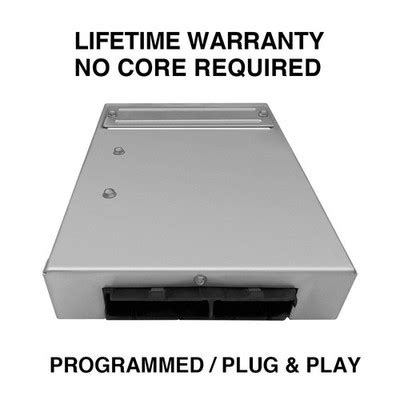 Engine Computer Programmed Plugandplay 1990 Chevrolet Astro 16198445 25l