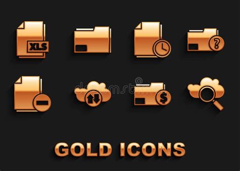 Set Cloud Download And Upload Unknown Document Folder Search Cloud