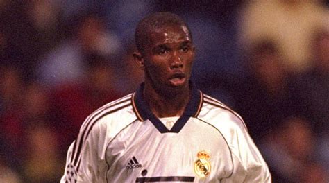 Samuel Etoo Real Madrid Samuel Etoo Career In Pictures Mirror