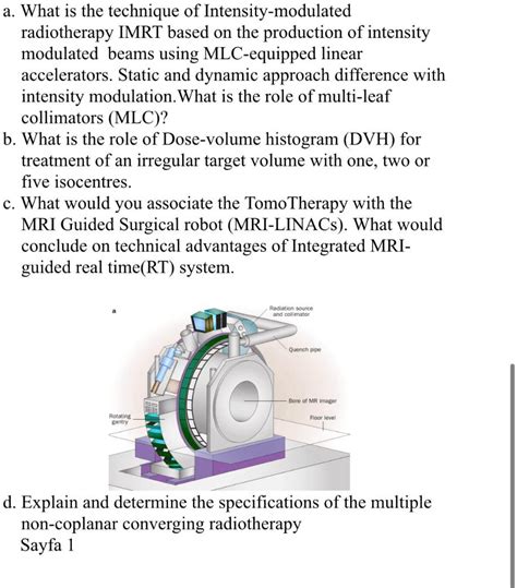 A What Is The Technique Of Intensity Modulated Radiotherapy Imrt Based