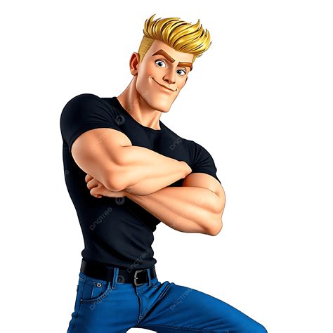 Johnny Bravo Rosto Preto E Branco Johnny Bravo Png Jeem Desenho