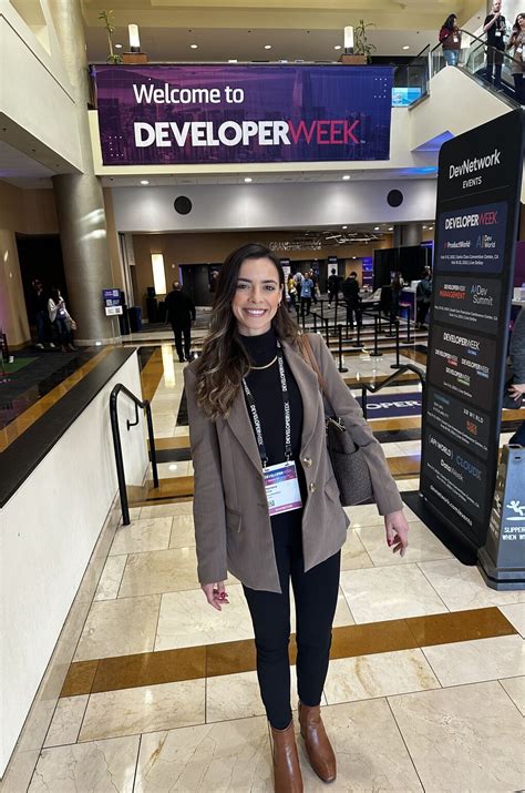 Attended Developerweek In Oakland Ca Learned A Lot From Top Tech Speakers Mariana Venâncio