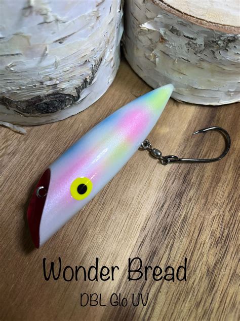 Wonder Bread Dbl Glo Uv Fishinator Lures