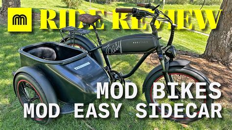 An E Bike With A Sidecar Meet The Mod Easy Ride Along Review Youtube