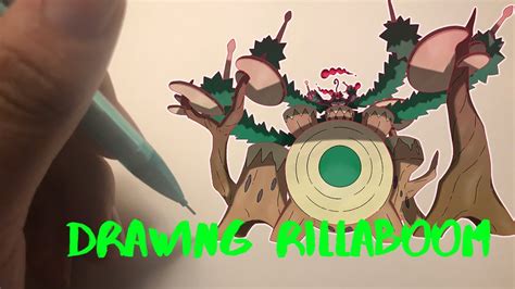 Drawing Gmax Rillaboom How To Draw Youtube