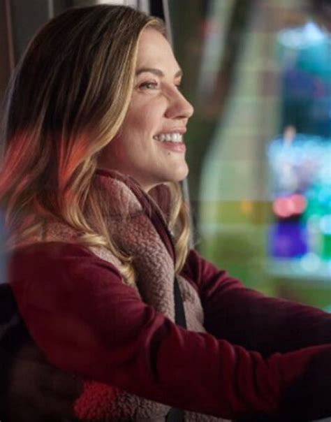 Holiday Road 2023 Brittany Willacy Pink Vest Ember Craig Sherpa Vest