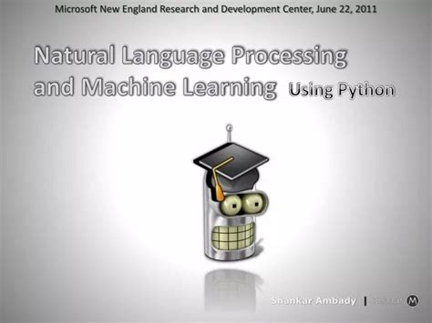 Ppt Natural Language Processing And Machine Learning Powerpoint