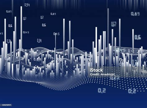 흐릿한 선으로 인공 지능의 추상기술 시각화 양자 가상 암호화 빅 데이터 블록 체인 분석 알고리즘은 데이터를 제공합니다 감정에
