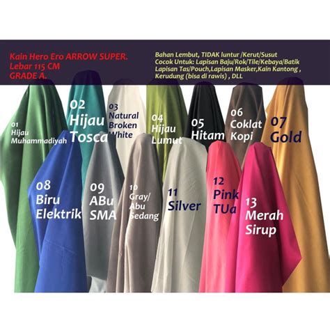 Jual Kain Furing Hero Arrow Ero Shopee Indonesia