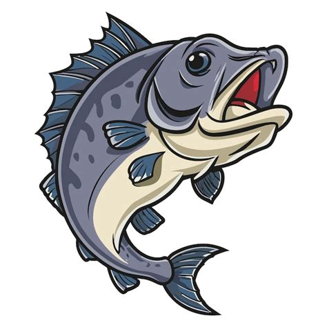 Premium Vector Free Vector Big Bass Fish