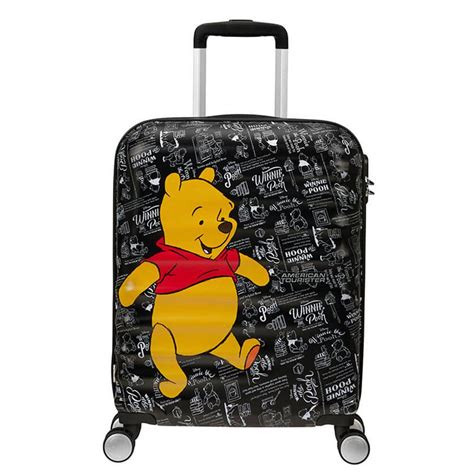 Troler Disney Winnie The Pooh American Tourister Abs 32 L Negru