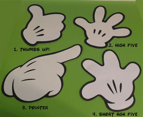 Mickey Mouse Glove Tattoos Tiny Mickey Mouse Portrait Tattoo Located