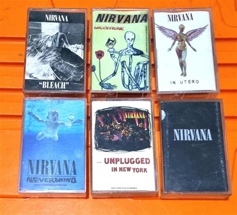 Nirvana Cassette Tapes Etsy