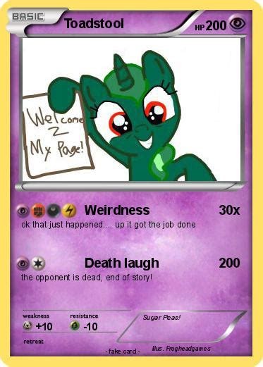 Pokémon Toadstool 12 12 Weirdness My Pokemon Card