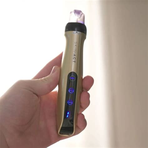 Skinact Pro Wireless Microneedling Pen With Ems And Redblue Light Therapy