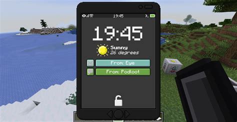 [1 20 1] [forge] Eyemod A Realistic Phone In Minecraft Minecraft Mod