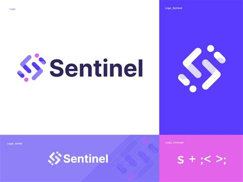 S Coding Sentinel Logo Coding Logo Branding Design Logo Logo Design