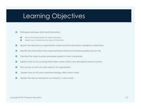 SOLUTION: Ais chapter 1 power point - Studypool