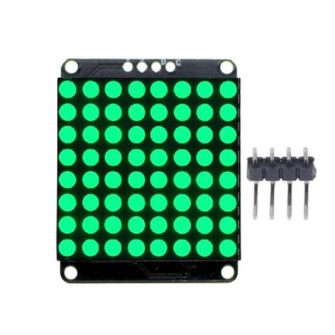 Ht16k33 8x8 Led Dot Matrix Diy Kit I2c Interface Microcontroller Module 5v Mcu Led Display
