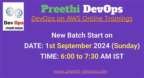 Devops Online Training By Preethi Dovala