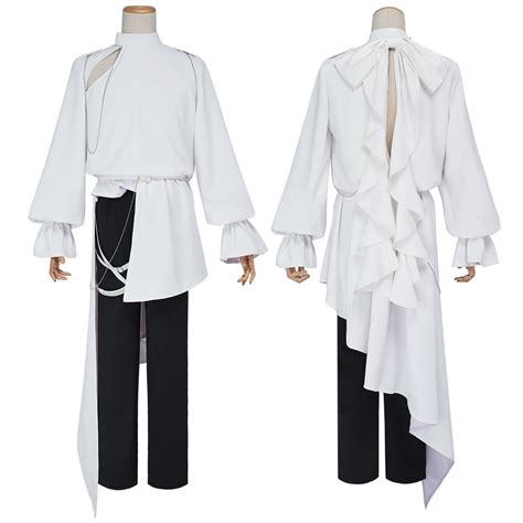 Cosplay Alien Stage Luka Cosplay Costume White Fancy Party Tailing