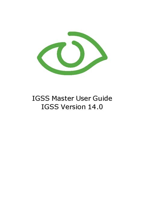 Igssmaster Scada Igss Igss Master User Guide Igss Version 14 The