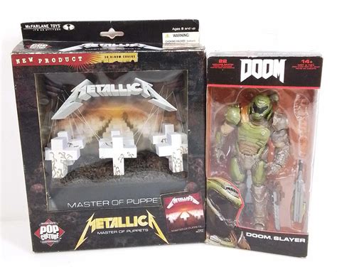 Lot 2 Metallica And Doom Figures Mcfarlane Toys