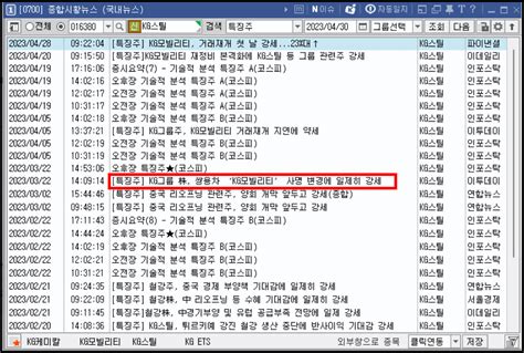 Kg그룹주 하락 이유 분석 이유 없는 하락 수급의 이동 Soms의 주식투자