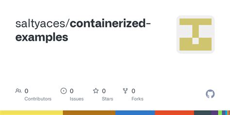 GitHub Saltyaces Containerized Examples