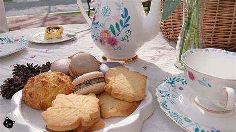 메이플 쿠키와 밀크티