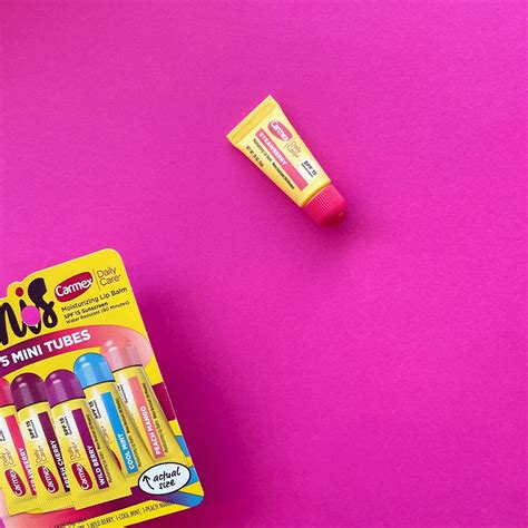 Carmex Does The Job Carmex Minis Are Big Flavors In Mini Tubes And Come In A Five Pack Of Fun
