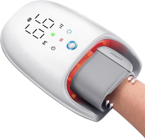 Touchscreen Hand Massager With Heat And Compression Roller