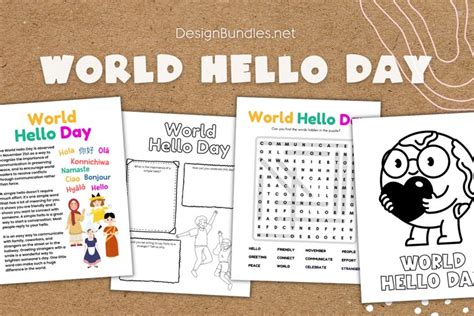 World Hello Day Educational Activities