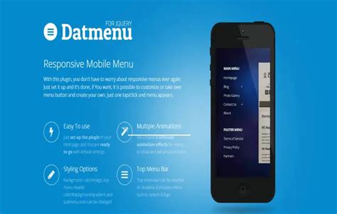 45 Outstanding Jquery Menu Examples And Plugins Wp Freeware