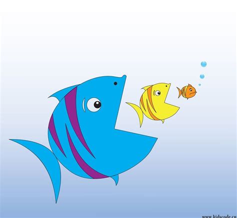 Scratch图形化编程作品：小鱼走迷宫少儿编程网 致力于为中小学儿童提供全面专业系统的免费少儿编程图文教程、视频教程