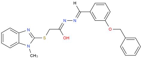 N 1e 3 Benzyloxyphenyl Methylidene 2 1 Methyl 1h Benzimidazol