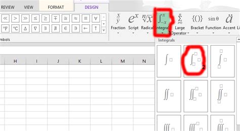 How To Use Integral Function In Excel