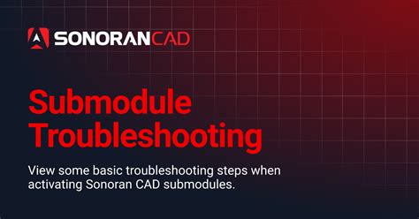 Submodule Troubleshooting Cad Sonoran Software Documentation