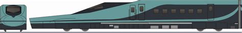 Jr東日本 E10系 新幹線 イメージ案のペーパークラフト ぺぱるねっと