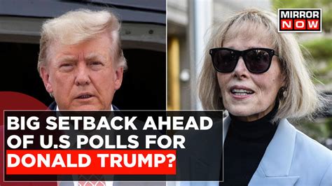 Ex Us President Donald Trump Found Liable For Sex Abuse Big Setback