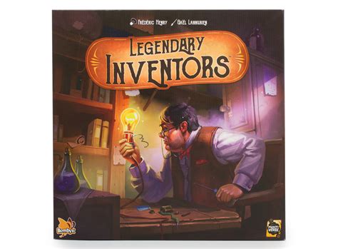 Настольная игра Легендарные изобретатели Legendary Inventors Asmodee